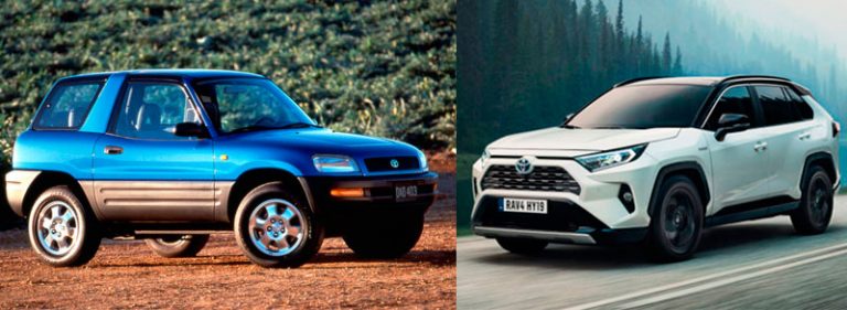 30 años del Toyota RAV4: 5 generaciones y más de 14 millones de ventas ...